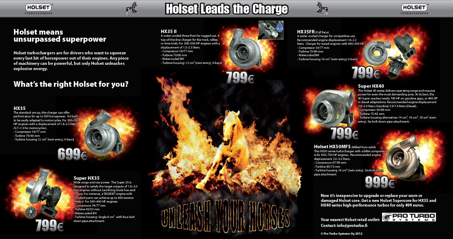 Holset "race series" turbos | DSMtuners.com